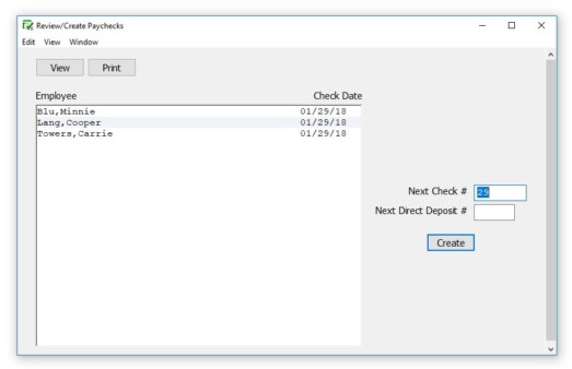 How to Review/Create Paychecks in CheckMark Payroll Software