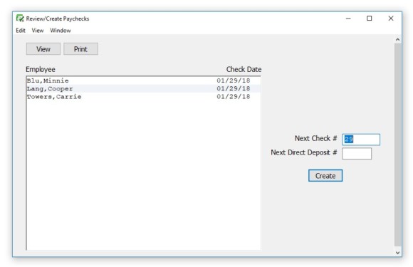 How to Review/Create Paychecks in CheckMark Payroll Software