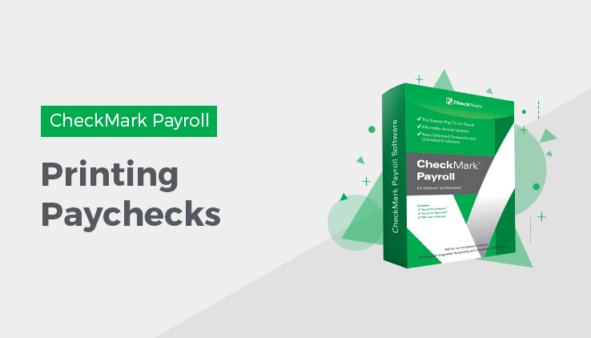 How to Print Paychecks in CheckMark Payroll Software