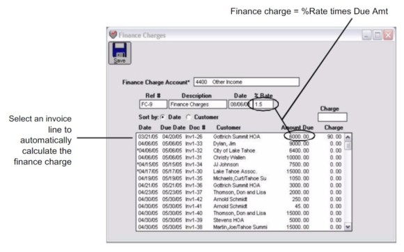 How to Calculate Finance Charges in MultiLedger? - CheckMark Knowledge Base