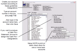 How to Set Up the Chart of Accounts in MultiLedger - CheckMark Knowledge Base