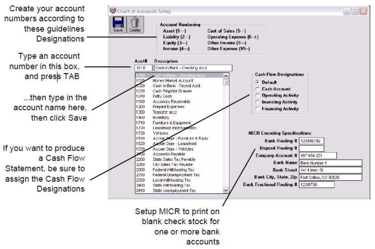 How to Set Up the Chart of Accounts in MultiLedger - CheckMark Knowledge Base