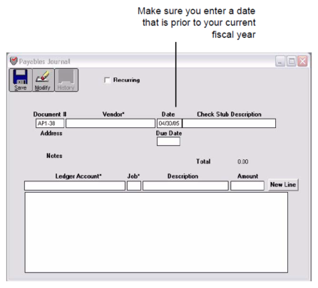 How to Set Up Outstanding Payables in MultiLedger - CheckMark Knowledge Base