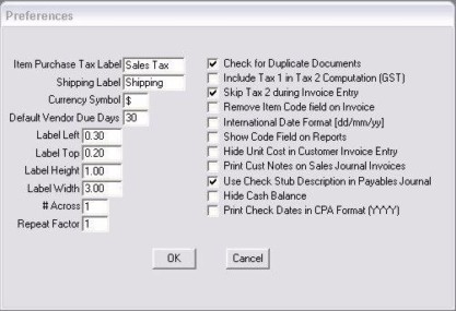 How to Set Program Preferences in CheckMark MultiLedger? - CheckMark Knowledge Base