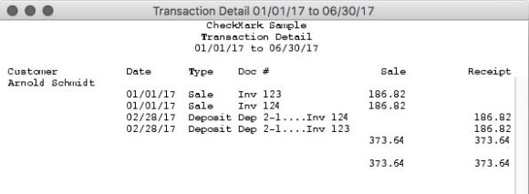 How to Use Customer Invoices in MultiLedger? - CheckMark Knowledge Base
