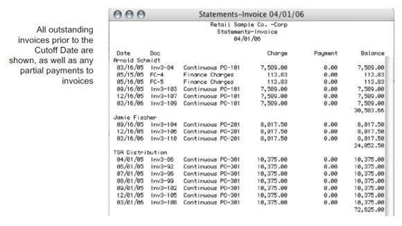 How to Create Customer Statements - CheckMark Knowledge Base