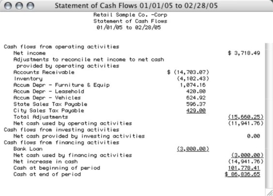 How to Create Cash Flow Reports - CheckMark Knowledge Base