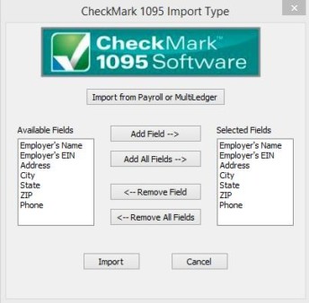 How to Import Employer from CheckMark Payroll or MultiLedger