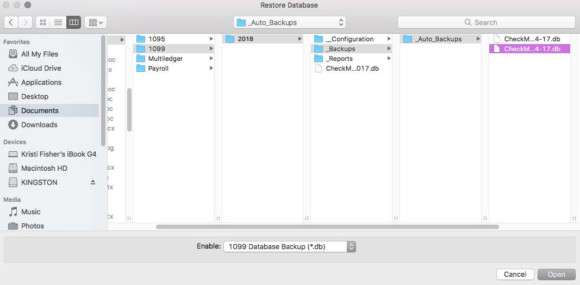 How To Restore Database Using The Restore Database Command In Checkmark 