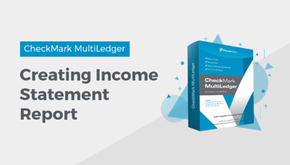 How to Create Income Statement Report - CheckMark Knowledge Base