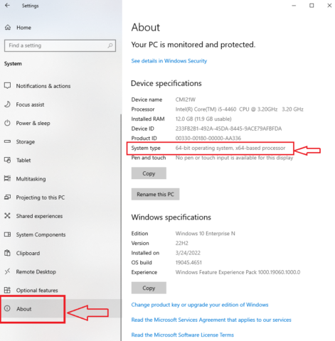 How to determine if you have a 32-bit or 64-bit CPU? - CheckMark ...
