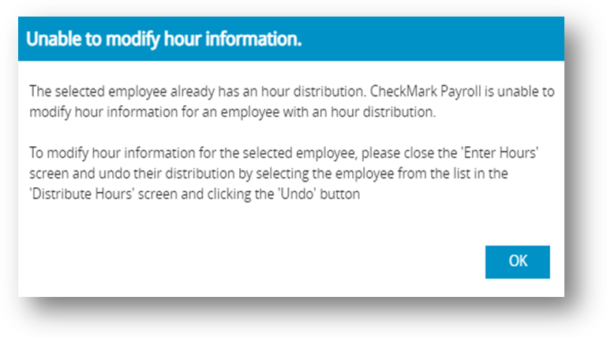 Entering Employees Hours in CheckMark Online Payroll